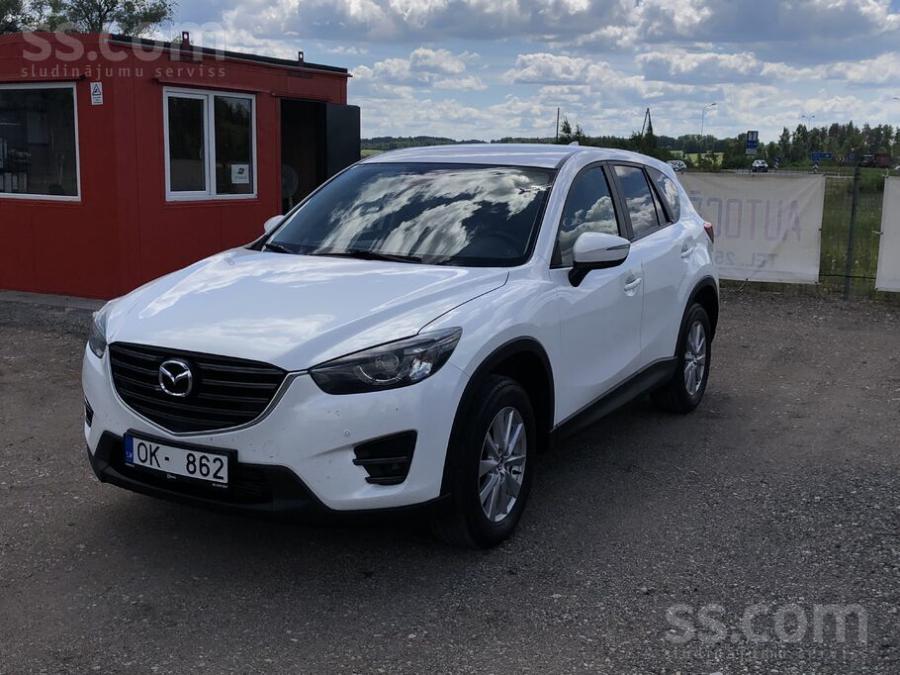Белый Мазда СХ-5 2015 в Цесис, объемом двигателя 2.20 л и пробегом 0 тыс. км за 7900 €, фото 3 на AUTOMOTO.COM.LV