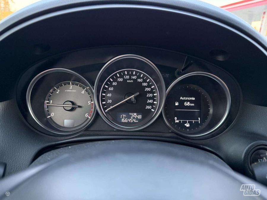 Balts Mazda CX-5 2015 Viļņa, ar dzinēja tilpumu 2.20 L un nobraukumu 166 tūkst. km par 8950 €, foto 23 vietnē AUTOMOTO.COM.LV