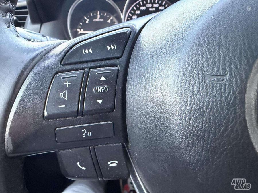 Balts Mazda CX-5 2015 Viļņa, ar dzinēja tilpumu 2.20 L un nobraukumu 166 tūkst. km par 8950 €, foto 27 vietnē AUTOMOTO.COM.LV
