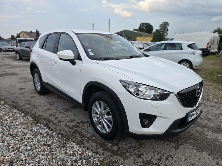 White Mazda CX-5 2015 in Taurage, with an engine capacity of 2.19 L and mileage of 232 thousand km for 6900 €, photo 1 on AUTOMOTO.COM.LV
