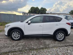 White Mazda CX-5 2015 in Taurage, with an engine capacity of 2.19 L and mileage of 232 thousand km for 6900 €, photo 5 on AUTOMOTO.COM.LV