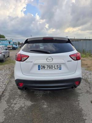White Mazda CX-5 2015 in Taurage, with an engine capacity of 2.19 L and mileage of 232 thousand km for 6900 €, photo 7 on AUTOMOTO.COM.LV