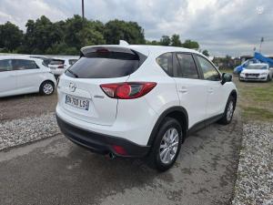 White Mazda CX-5 2015 in Taurage, with an engine capacity of 2.19 L and mileage of 232 thousand km for 6900 €, photo 8 on AUTOMOTO.COM.LV