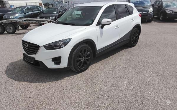 Balts Mazda CX-5 2015 Marijampole, ar dzinēja tilpumu 2.19 L un nobraukumu 137 tūkst. km par 7650 €, foto 2 vietnē AUTOMOTO.COM.LV