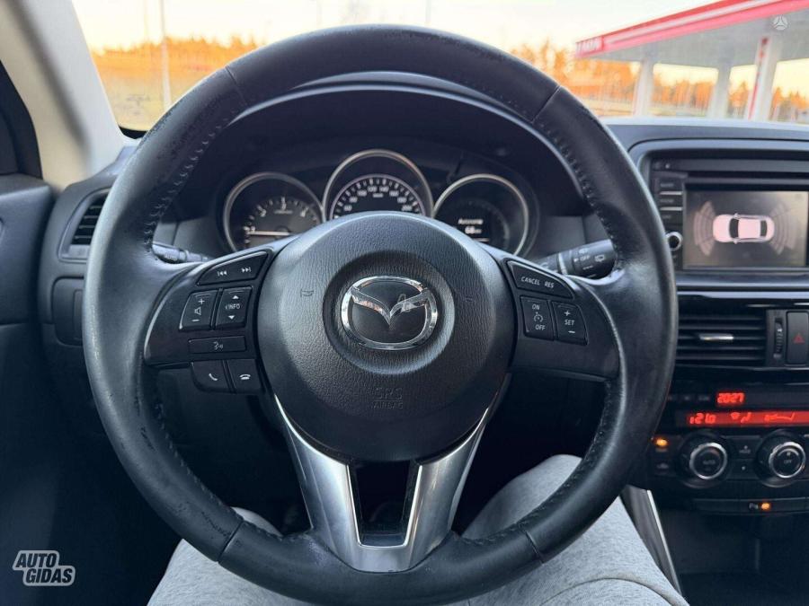 White Mazda CX-5 2015 in Vilnius, with an engine capacity of 2.20 L and mileage of 166 thousand km for 8700 €, photo 24 on AUTOMOTO.COM.LV