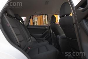White Mazda CX-5 2015 in Riga, with an engine capacity of 2.20 L and mileage of 240 thousand km for 7650 €, photo 12 on AUTOMOTO.COM.LV