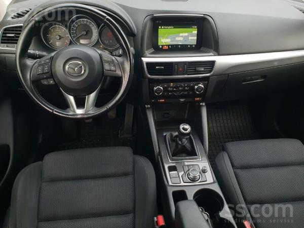 White Mazda CX-5 2015 in Riga, with an engine capacity of 2.20 L and mileage of 240 thousand km for 7950 €, photo 10 on AUTOMOTO.COM.LV