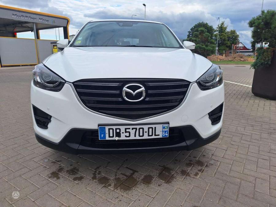 Balts Mazda CX-5 2015 Tauragė, ar dzinēja tilpumu 2.19 L un nobraukumu 255 tūkst. km par 6900 €, foto 3 vietnē AUTOMOTO.COM.LV