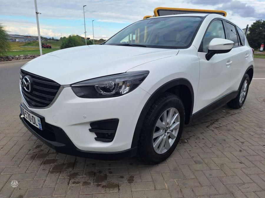 Balts Mazda CX-5 2015 Tauragė, ar dzinēja tilpumu 2.19 L un nobraukumu 255 tūkst. km par 6900 €, foto 4 vietnē AUTOMOTO.COM.LV