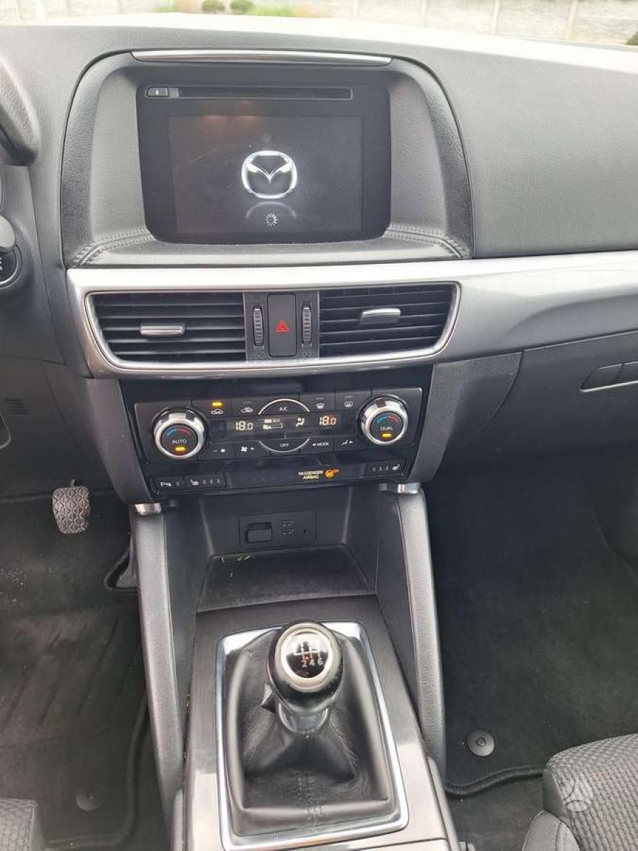 Balts Mazda CX-5 2015 Tauragė, ar dzinēja tilpumu 2.19 L un nobraukumu 255 tūkst. km par 6900 €, foto 12 vietnē AUTOMOTO.COM.LV