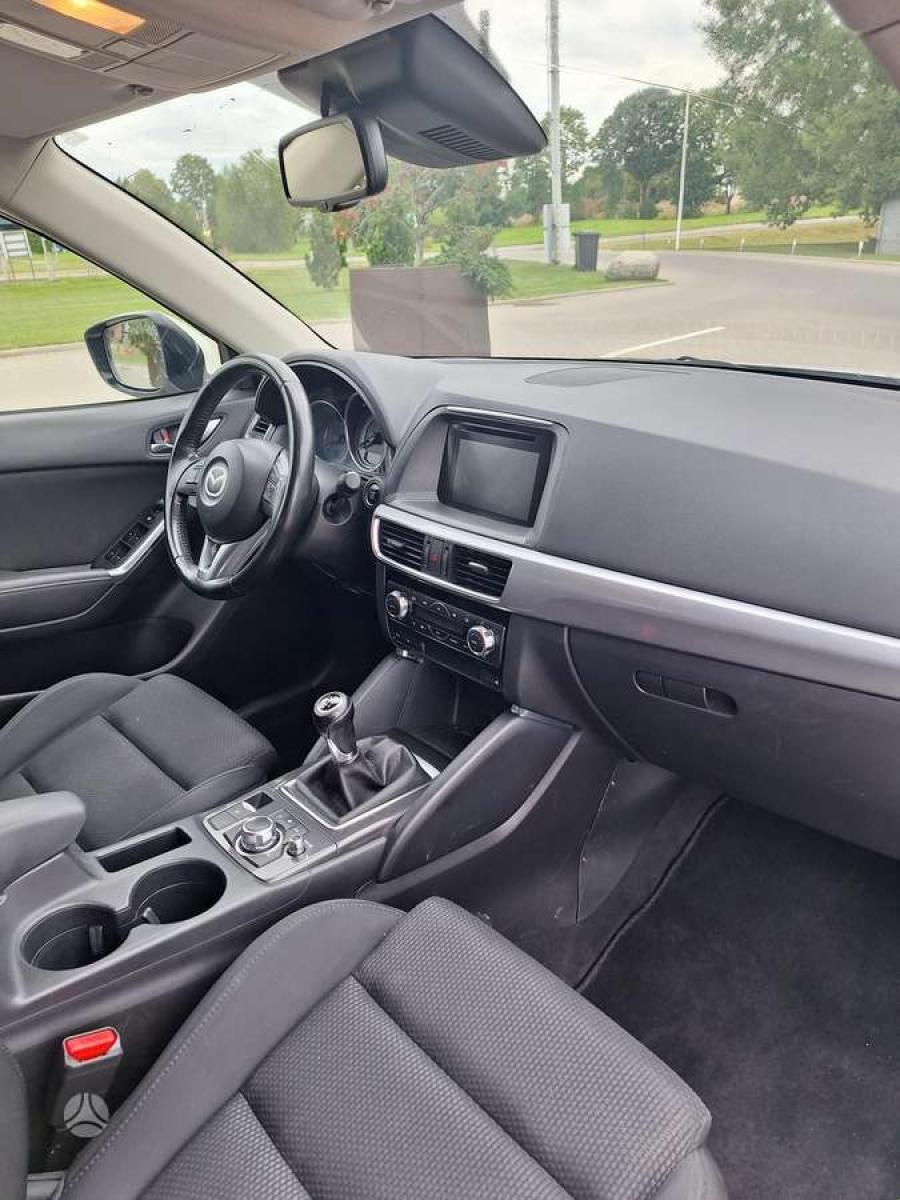 Balts Mazda CX-5 2015 Tauragė, ar dzinēja tilpumu 2.19 L un nobraukumu 255 tūkst. km par 6900 €, foto 19 vietnē AUTOMOTO.COM.LV