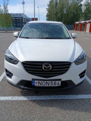 White Mazda CX-5 2015 in Kaunas, with an engine capacity of 2.19 L and mileage of 179 thousand km for 9700 €, photo  on AUTOMOTO.COM.LV