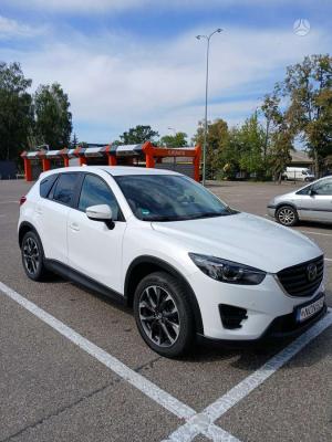 White Mazda CX-5 2015 in Kaunas, with an engine capacity of 2.19 L and mileage of 179 thousand km for 9700 €, photo 3 on AUTOMOTO.COM.LV