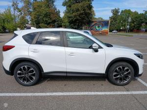 White Mazda CX-5 2015 in Kaunas, with an engine capacity of 2.19 L and mileage of 179 thousand km for 9700 €, photo 7 on AUTOMOTO.COM.LV