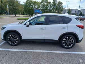 White Mazda CX-5 2015 in Kaunas, with an engine capacity of 2.19 L and mileage of 179 thousand km for 9700 €, photo 8 on AUTOMOTO.COM.LV