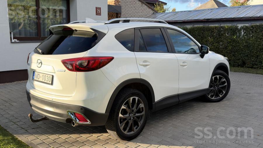 Balts Mazda CX-5 2015 Jelgava, ar dzinēja tilpumu 2.20 L un nobraukumu 202 tūkst. km par 9950 €, foto 7 vietnē AUTOMOTO.COM.LV