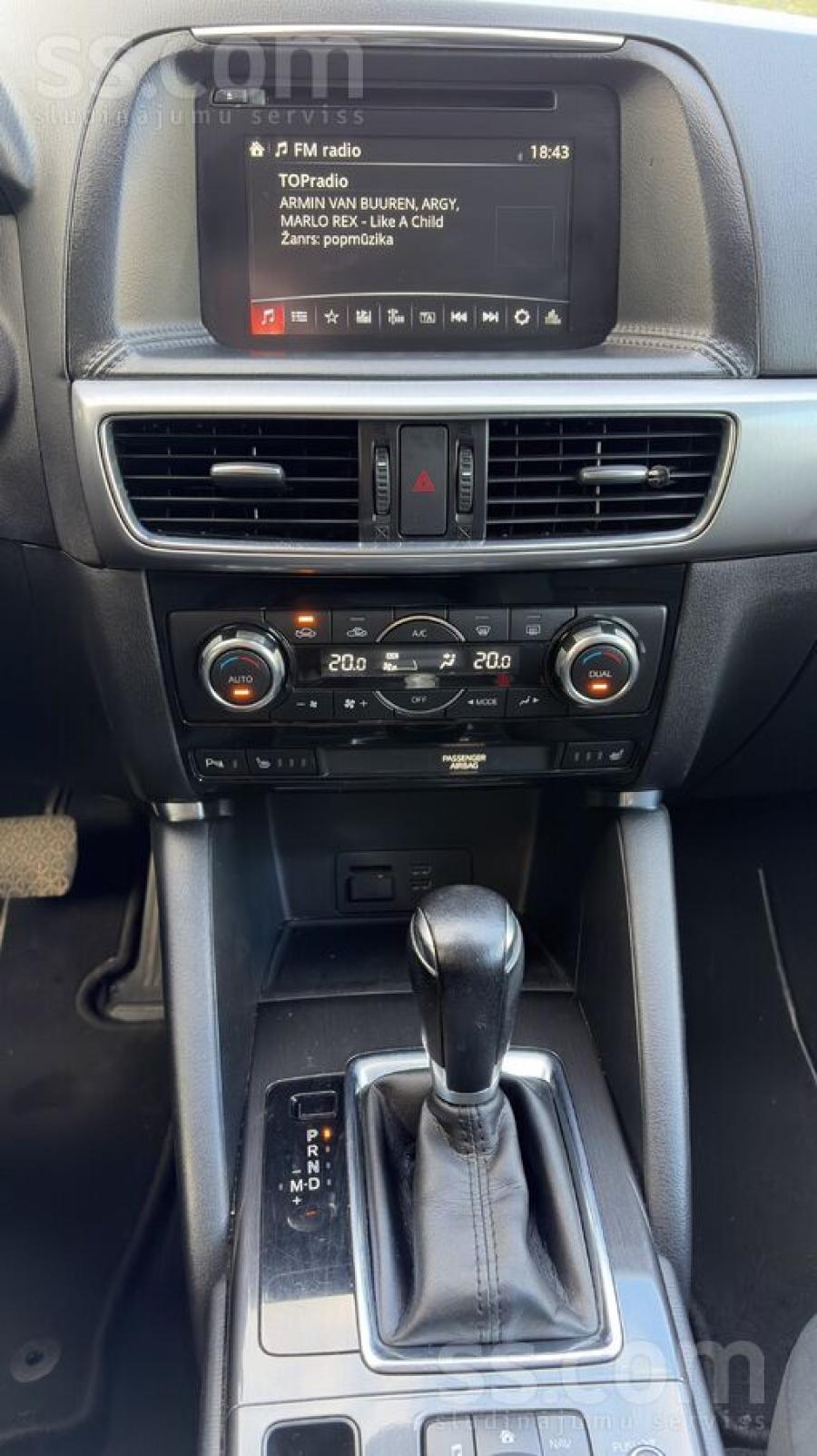 Balts Mazda CX-5 2015 Jelgava, ar dzinēja tilpumu 2.20 L un nobraukumu 202 tūkst. km par 9950 €, foto 13 vietnē AUTOMOTO.COM.LV