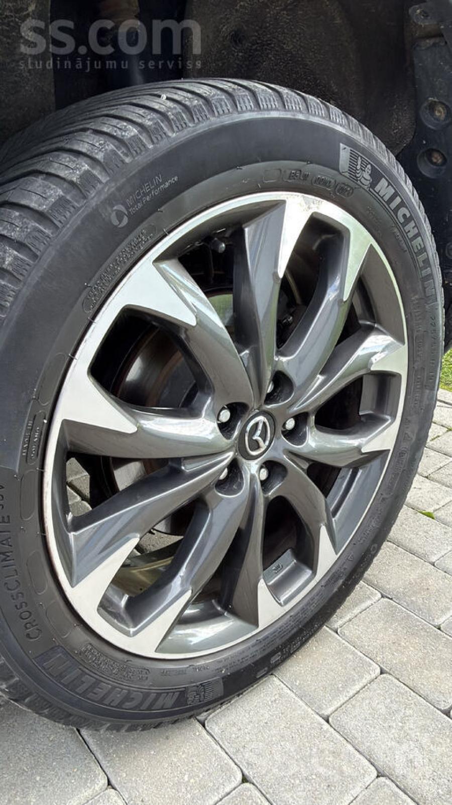 Balts Mazda CX-5 2015 Jelgava, ar dzinēja tilpumu 2.20 L un nobraukumu 202 tūkst. km par 9950 €, foto 15 vietnē AUTOMOTO.COM.LV