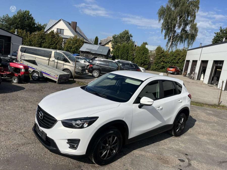 Balts Mazda CX-5 2015 Utena, ar dzinēja tilpumu 2.19 L un nobraukumu 147 tūkst. km par 8500 €, foto 1 vietnē AUTOMOTO.COM.LV