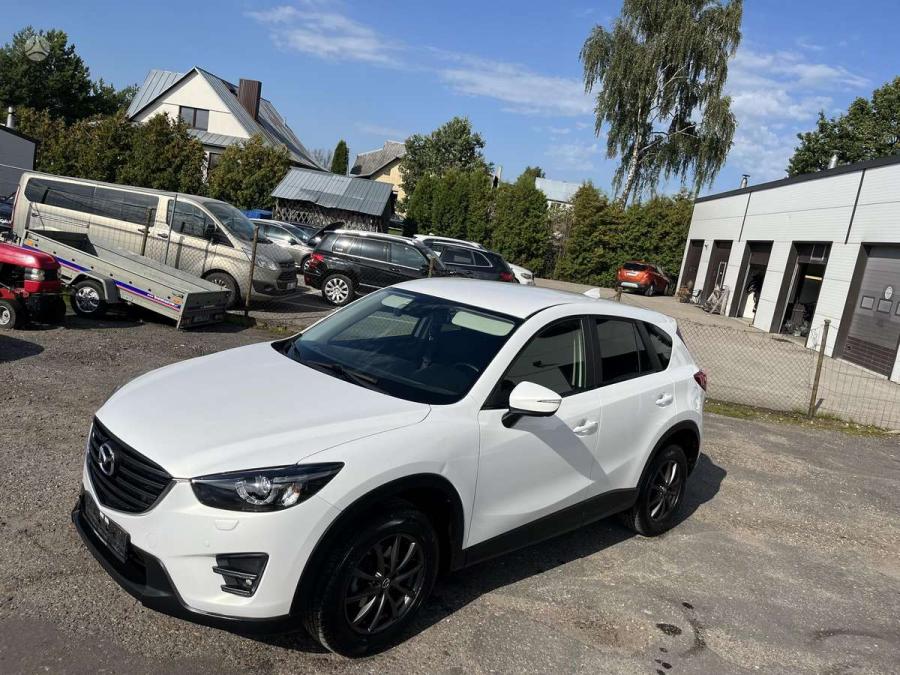 Balts Mazda CX-5 2015 Utena, ar dzinēja tilpumu 2.19 L un nobraukumu 147 tūkst. km par 8500 €, foto 6 vietnē AUTOMOTO.COM.LV