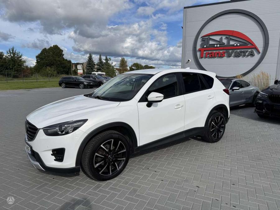 Белый Мазда СХ-5 2015 в Тельшяй, объемом двигателя 2.19 л и пробегом 171 тыс. км за 7700 €, фото 5 на AUTOMOTO.COM.LV