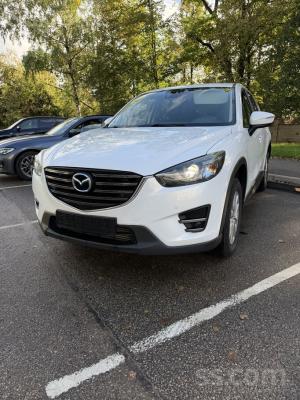 Balts Mazda CX-5 2015 Daugavpils, ar dzinēja tilpumu 2.20 L un nobraukumu 132 tūkst. km par 8300 €, foto  vietnē AUTOMOTO.COM.LV