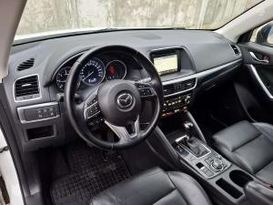 White Mazda CX-5 2016 in Vilnius, with an engine capacity of 2.19 L and mileage of 217 thousand km for 10000 €, photo 3 on AUTOMOTO.COM.LV