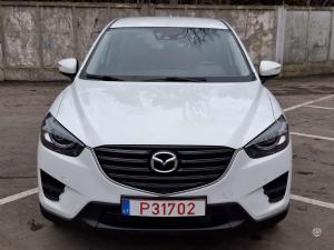 White Mazda CX-5 2016 in Vilnius, with an engine capacity of 2.19 L and mileage of 217 thousand km for 10000 €, photo 8 on AUTOMOTO.COM.LV