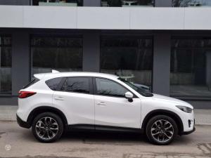 White Mazda CX-5 2016 in Vilnius, with an engine capacity of 2.19 L and mileage of 217 thousand km for 10000 €, photo 2 on AUTOMOTO.COM.LV