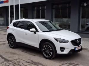 White Mazda CX-5 2016 in Vilnius, with an engine capacity of 2.19 L and mileage of 217 thousand km for 10000 €, photo 5 on AUTOMOTO.COM.LV