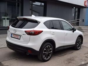 White Mazda CX-5 2016 in Vilnius, with an engine capacity of 2.19 L and mileage of 217 thousand km for 10000 €, photo 7 on AUTOMOTO.COM.LV
