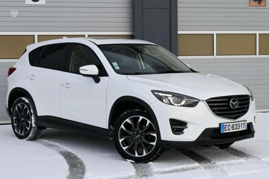 Balts Mazda CX-5 2016 Kretinga, ar dzinēja tilpumu 2.19 L un nobraukumu 181 tūkst. km par 8999 €, foto 1 vietnē AUTOMOTO.COM.LV