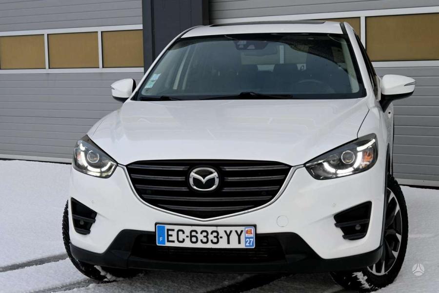 Balts Mazda CX-5 2016 Kretinga, ar dzinēja tilpumu 2.19 L un nobraukumu 181 tūkst. km par 8999 €, foto 2 vietnē AUTOMOTO.COM.LV