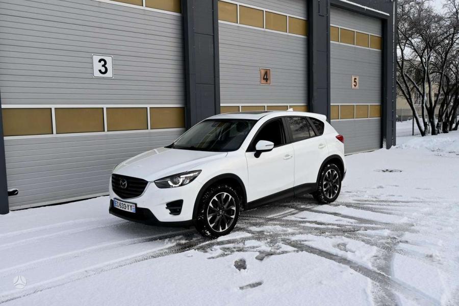 Balts Mazda CX-5 2016 Kretinga, ar dzinēja tilpumu 2.19 L un nobraukumu 181 tūkst. km par 8999 €, foto 18 vietnē AUTOMOTO.COM.LV