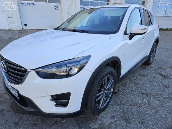 White Mazda CX-5 2016 in Panevezys, with an engine capacity of 2.20 L and mileage of 186 thousand km for 7900 €, photo 1 on AUTOMOTO.COM.LV