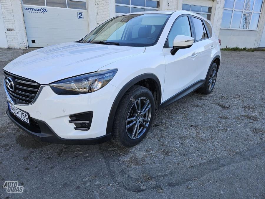 White Mazda CX-5 2016 in Panevezys, with an engine capacity of 2.20 L and mileage of 186 thousand km for 7900 €, photo 8 on AUTOMOTO.COM.LV
