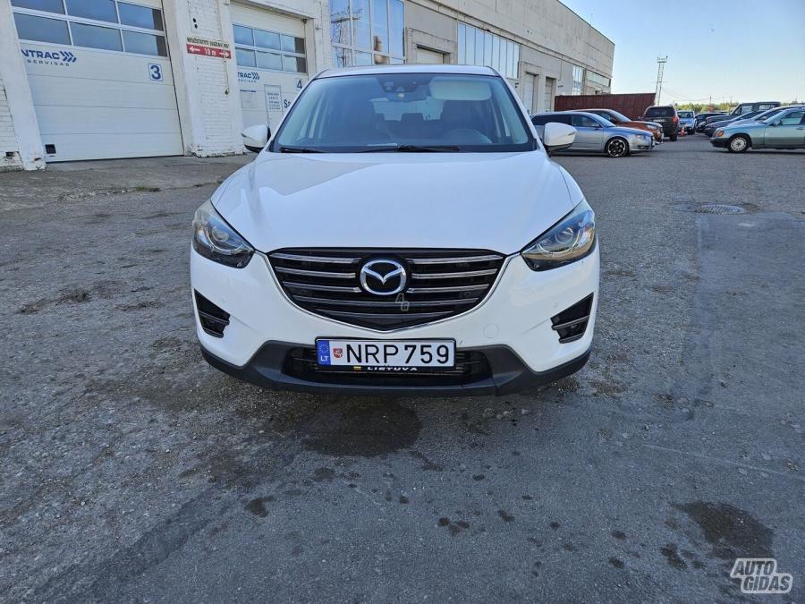 White Mazda CX-5 2016 in Panevezys, with an engine capacity of 2.20 L and mileage of 186 thousand km for 7900 €, photo 9 on AUTOMOTO.COM.LV