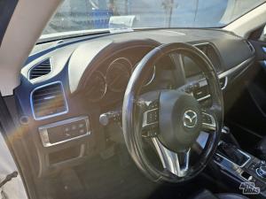 White Mazda CX-5 2016 in Panevezys, with an engine capacity of 2.20 L and mileage of 186 thousand km for 7900 €, photo 20 on AUTOMOTO.COM.LV