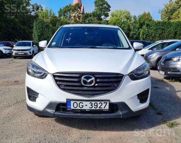 Белый Мазда СХ-5 2016 в Елгава, объемом двигателя 2.20 л и пробегом 0 тыс. км за 8990 €, фото 1 на AUTOMOTO.COM.LV