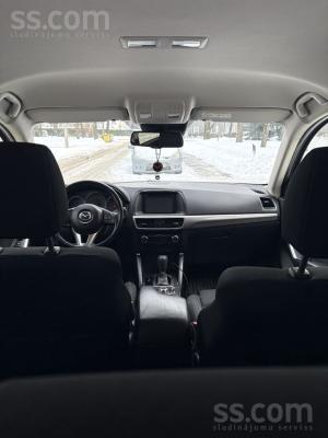 White Mazda CX-5 2016 in Riga, with an engine capacity of 2.20 L and mileage of 245 thousand km for 8450 €, photo 5 on AUTOMOTO.COM.LV