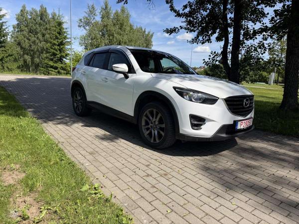 Balts Mazda CX-5 2016 Plungė, ar dzinēja tilpumu 2.19 L un nobraukumu 194 tūkst. km par 7950 €, foto 1 vietnē AUTOMOTO.COM.LV