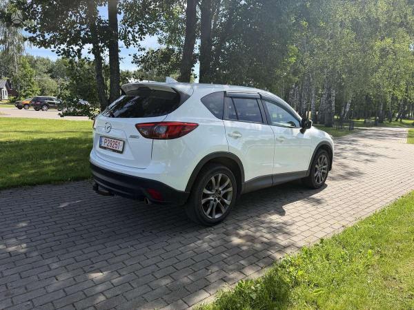 Balts Mazda CX-5 2016 Plungė, ar dzinēja tilpumu 2.19 L un nobraukumu 194 tūkst. km par 7950 €, foto 4 vietnē AUTOMOTO.COM.LV