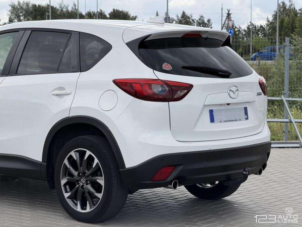 White Mazda CX-5 2016 in Taurage, with an engine capacity of 2.20 L and mileage of 169 thousand km for 8800 €, photo 6 on AUTOMOTO.COM.LV