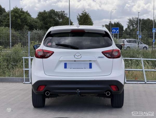White Mazda CX-5 2016 in Taurage, with an engine capacity of 2.20 L and mileage of 169 thousand km for 8800 €, photo 8 on AUTOMOTO.COM.LV