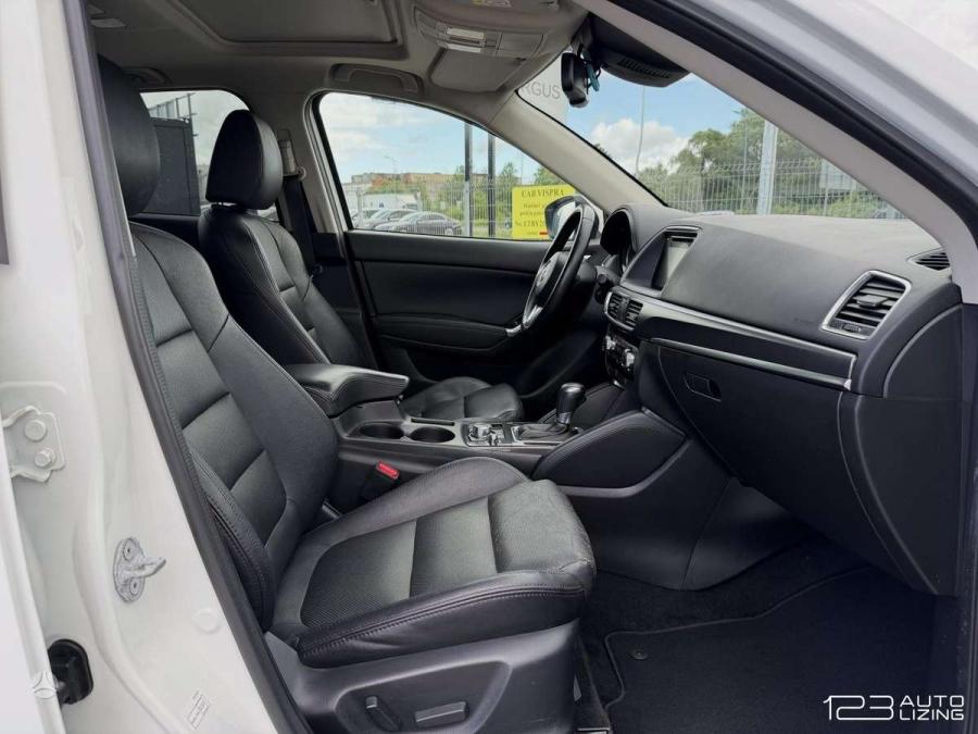 Balts Mazda CX-5 2016 Tauragė, ar dzinēja tilpumu 2.20 L un nobraukumu 169 tūkst. km par 8800 €, foto 13 vietnē AUTOMOTO.COM.LV