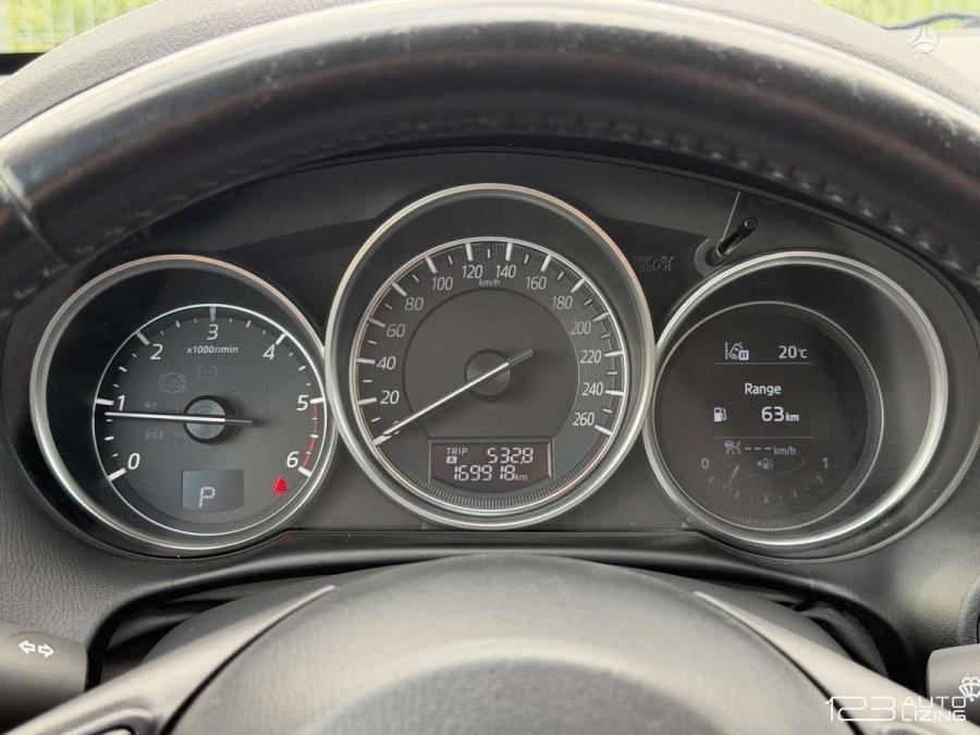 Balts Mazda CX-5 2016 Tauragė, ar dzinēja tilpumu 2.20 L un nobraukumu 169 tūkst. km par 8800 €, foto 19 vietnē AUTOMOTO.COM.LV
