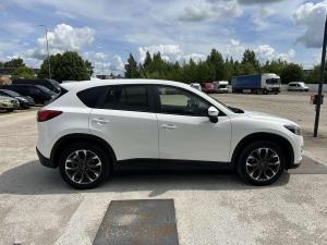 White Mazda CX-5 2016 in Telschi, with an engine capacity of 2.19 L and mileage of 239 thousand km for 5600 €, photo 6 on AUTOMOTO.COM.LV