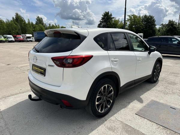 White Mazda CX-5 2016 in Telschi, with an engine capacity of 2.19 L and mileage of 239 thousand km for 5600 €, photo 6 on AUTOMOTO.COM.LV