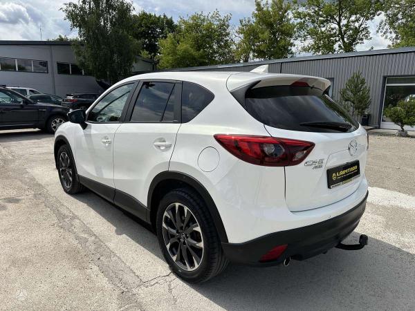 White Mazda CX-5 2016 in Telschi, with an engine capacity of 2.19 L and mileage of 239 thousand km for 5600 €, photo 10 on AUTOMOTO.COM.LV