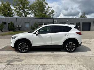 White Mazda CX-5 2016 in Telschi, with an engine capacity of 2.19 L and mileage of 239 thousand km for 5600 €, photo 12 on AUTOMOTO.COM.LV